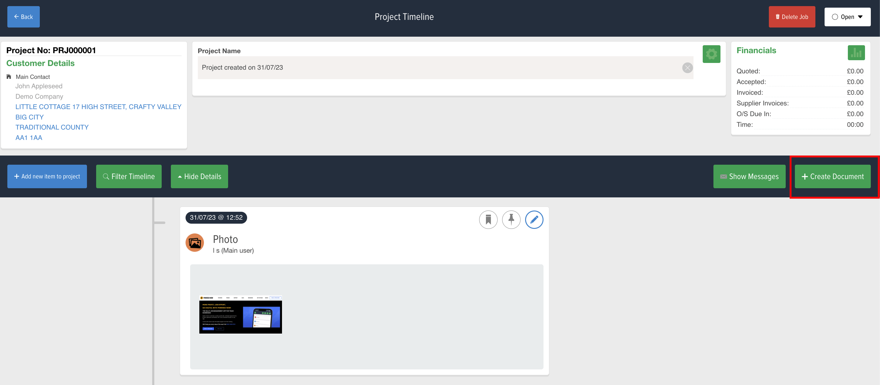 New Configurable Image Sizing on documents